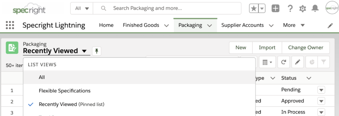 What is a list view?